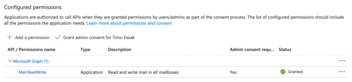 Limit application permissions to a single Exchange Online mailbox – PS ...